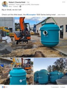 Ecoceptor | Vertically Configured Gross Pollutant Trap (GPT)