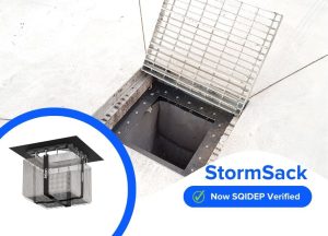 StormSack: SQIDEP Verified Pollution Capture Device