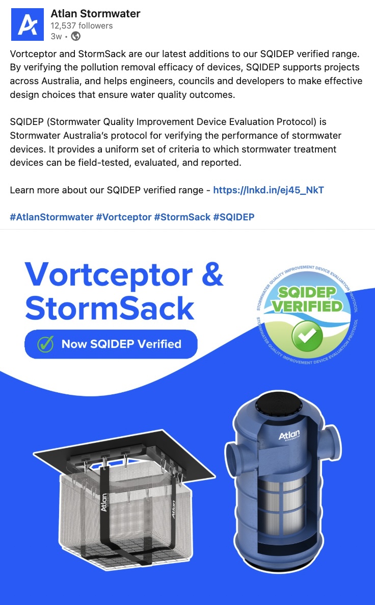 StormSack | At-Source GPT | Atlan Stormwater AU