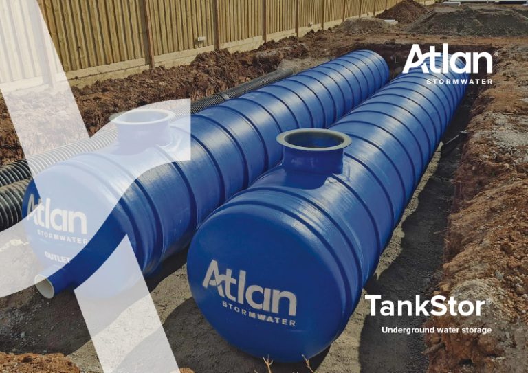 TankStor Fibreglass Storage Tanks | Atlan Stormwater