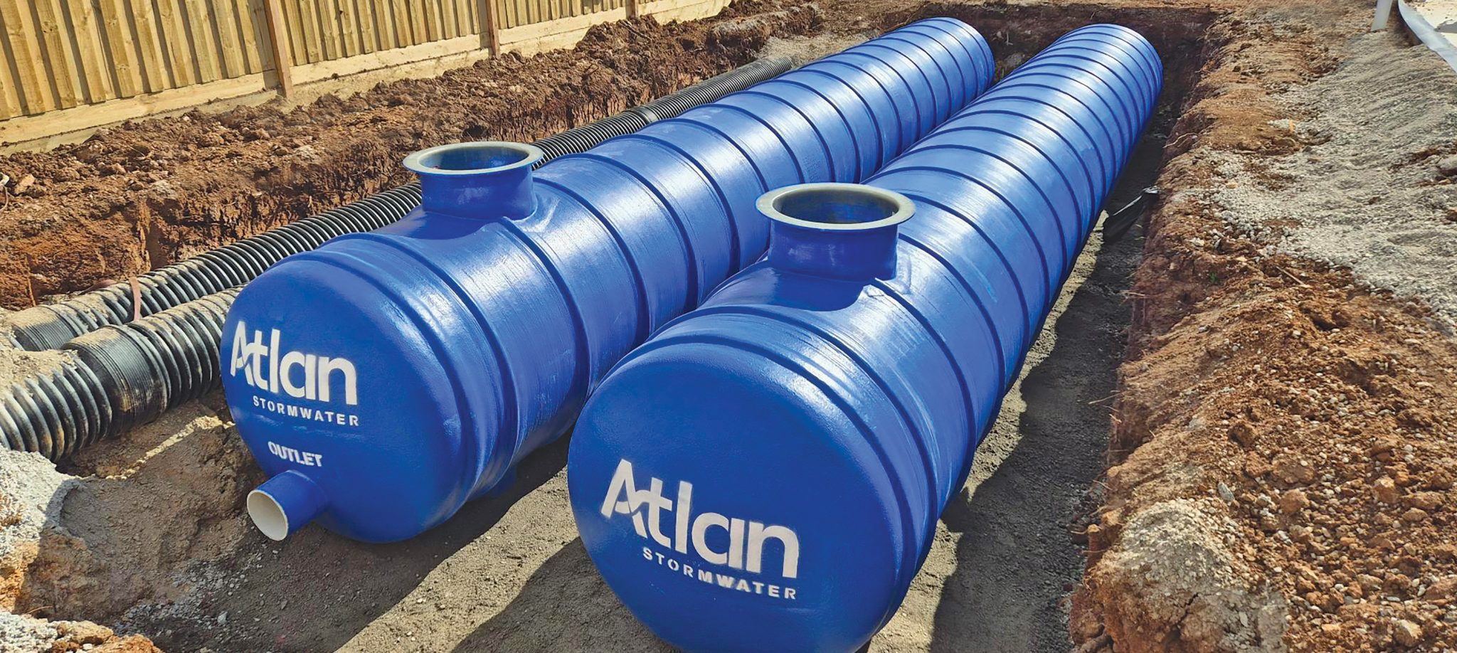 TankStor Fibreglass Storage Tanks | Atlan Stormwater