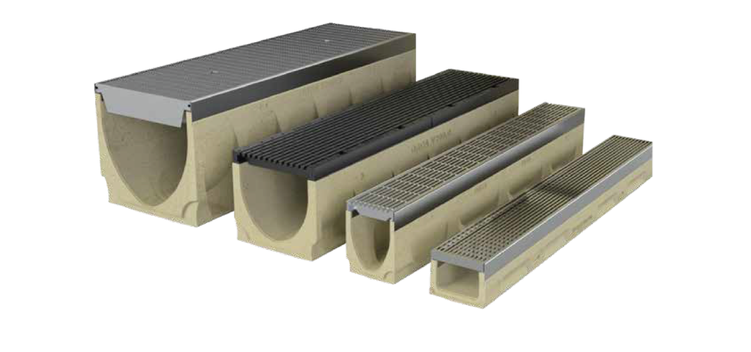 AtlanChannel Stormwater Strip Drains & Grates