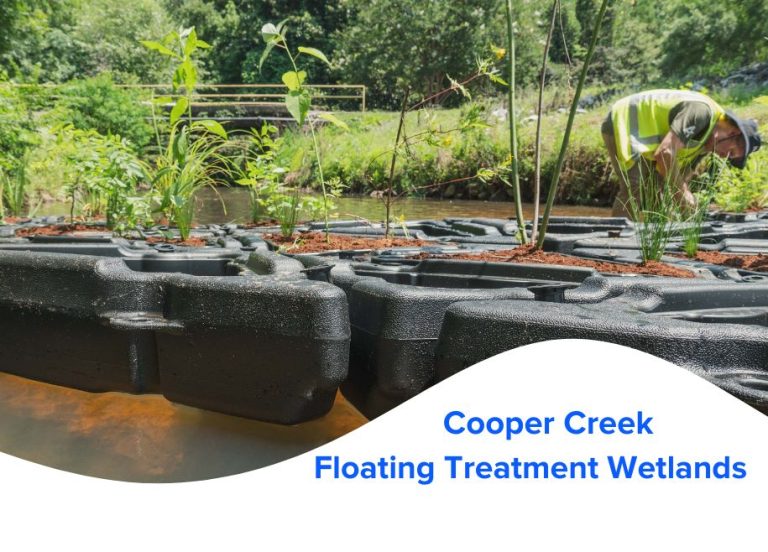 Floating Wetland Construction | Atlan Stormwater Australia